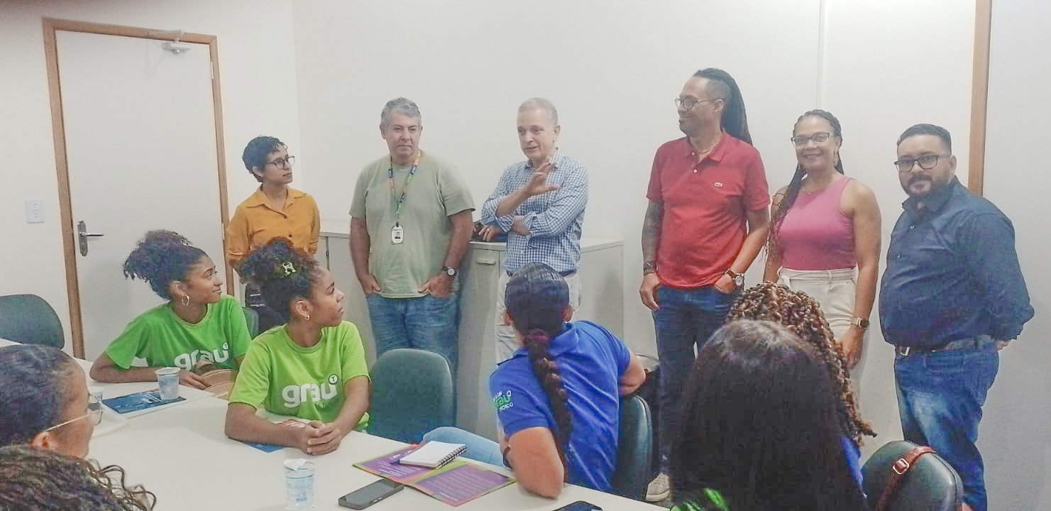 Visita institucional de alunos do Grau Técnico de Camaçari – SEFAZ